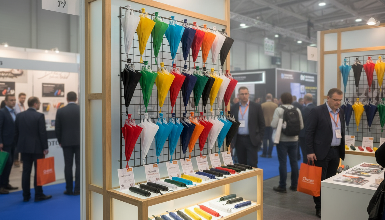 Cómo elegir el paraguas ideal para tu marca: plegable o XXL