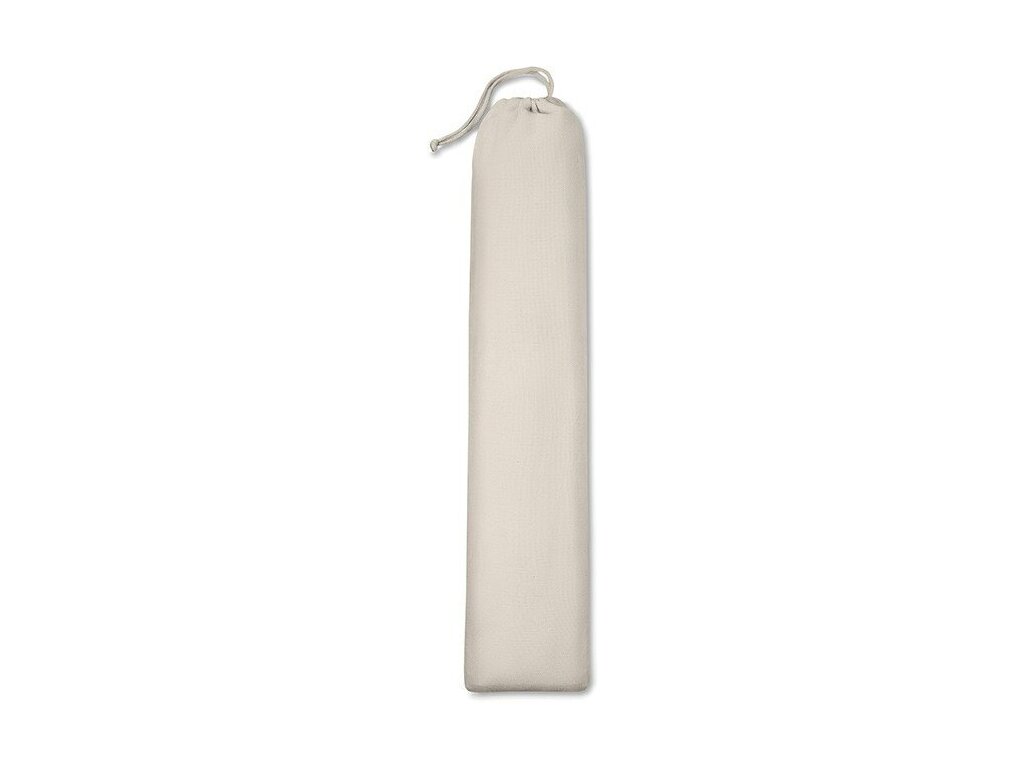 Hammaca de polialgodón beige con diseño ligero 194x81