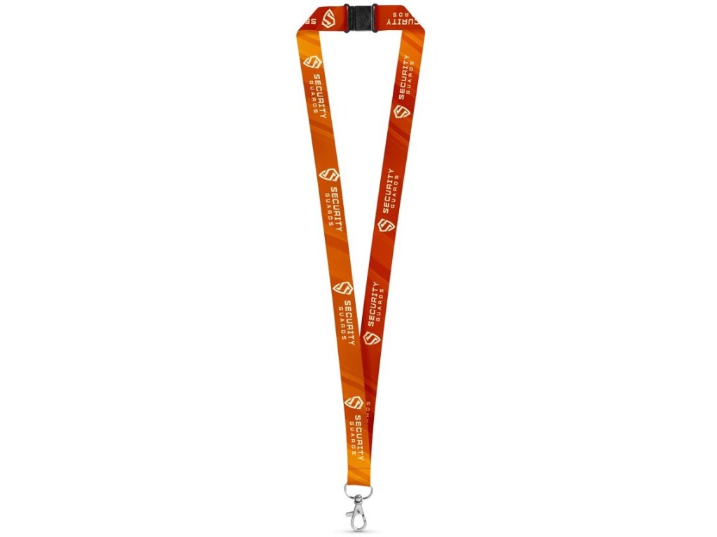 Lanyards Bristol poliéster corporativos serigrafiados
