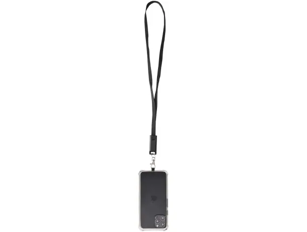 Lanyard Franz plástico reciclado para smartphone