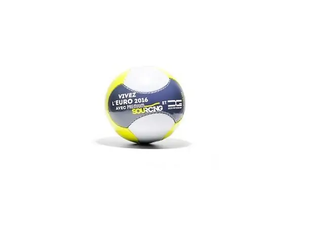 Balón fútbol mini PVC juvenil multicolor Paceco 43 cm