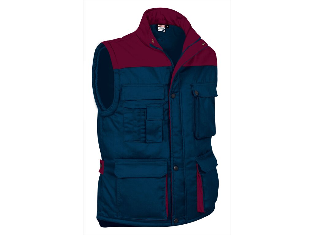 Chaleco Thunder térmico acolchado con 9 bolsillos prácticos