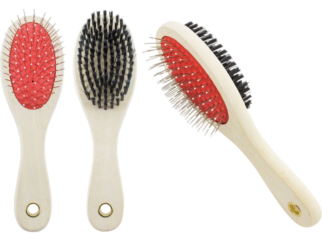 Cepillo doble de madera dos formatos promocional | Desde 1,10€