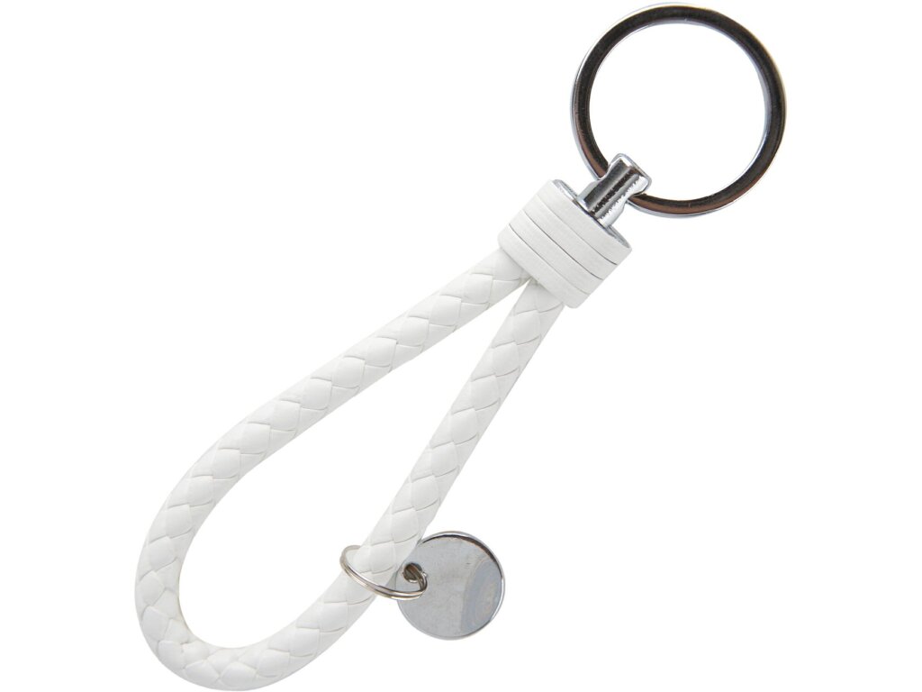 Llaveros originales trenzados polipiel grabado láser 10mm