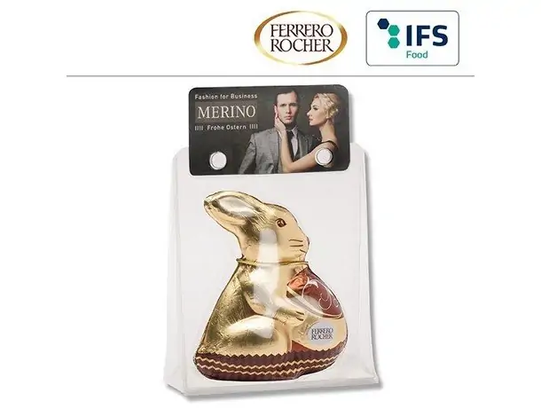 Conejito Ferrero Rocher chocolate premium con avellanas
