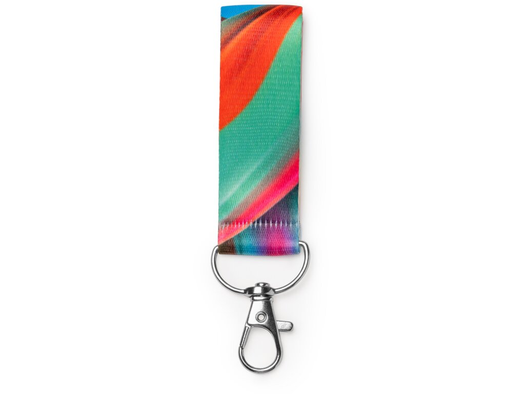 Llavero Kendal blanco personalizado para merchandising