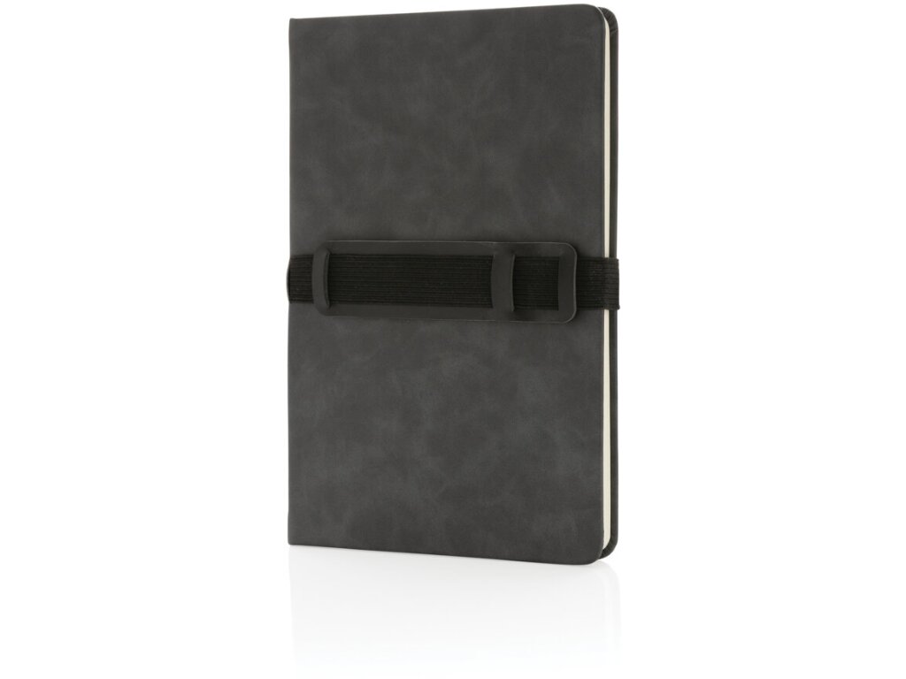 Cuaderno A5 PU con soporte móvil Hombal para personalizar