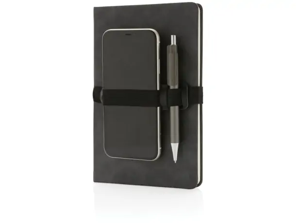 Cuaderno A5 PU con soporte móvil Hombal para personalizar