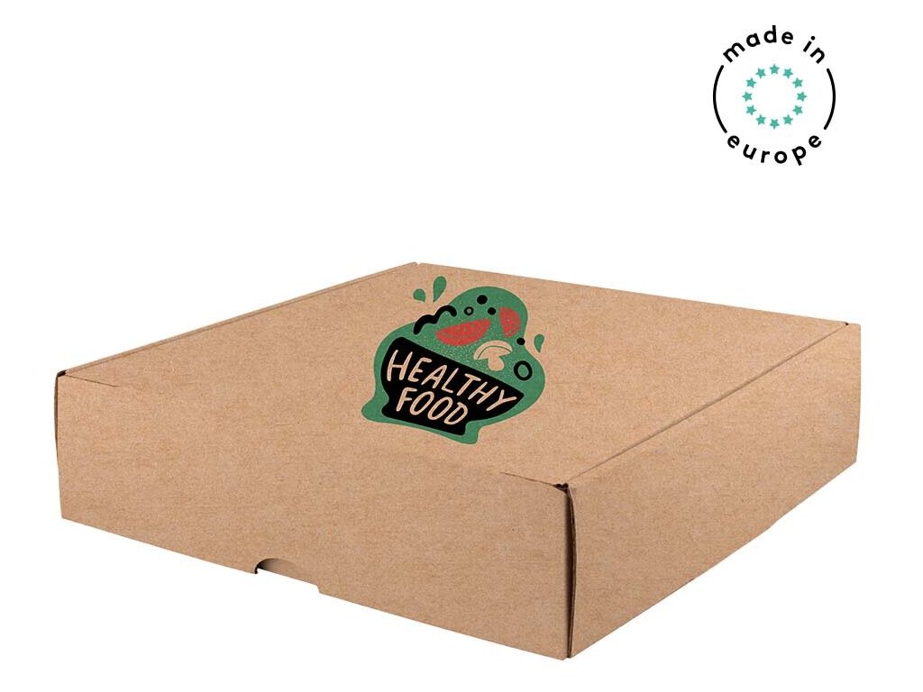 Caja automontable Big Midi kraft merchandising 30x39x13 cm