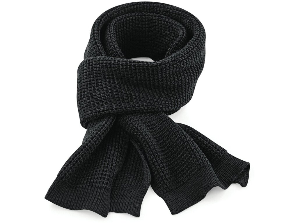 Bufanda poliacrílico punto grueso suave unisex 175x28 cm