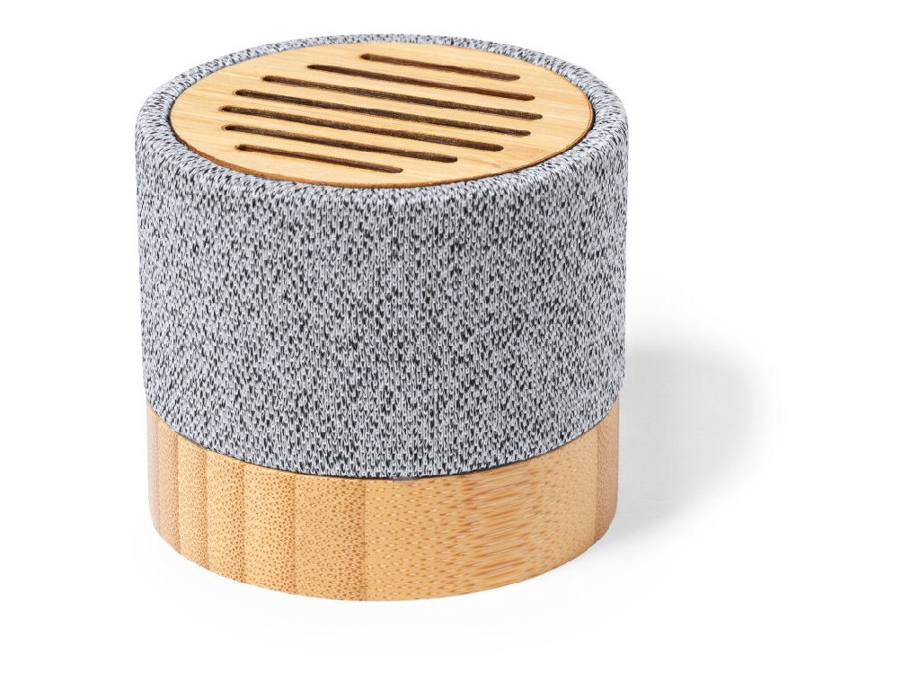 Altavoz de plástico con detalles en rPET personalizado | Desde 4,55€