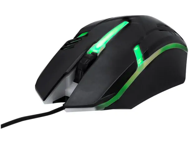 Ratón gaming Qinox led multicolor ergonómico para gamers