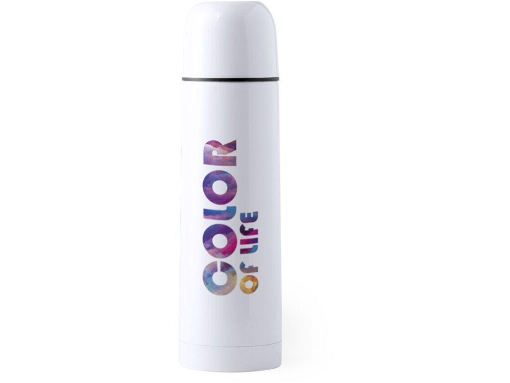 Termo Cleikon acero inoxidable 500 ml blanco sublimable