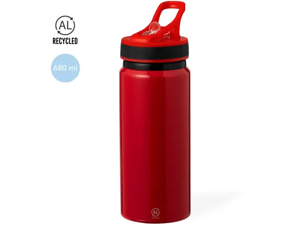 Botella de aluminio personalizada Nolde 680 ml con asa