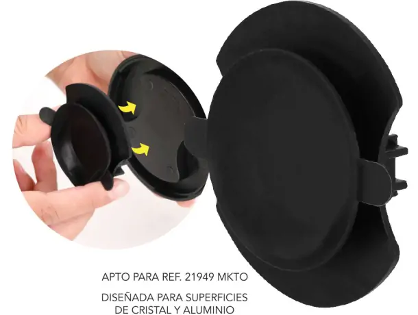 Ventosa soporte luz emergencia v16 Karlon
