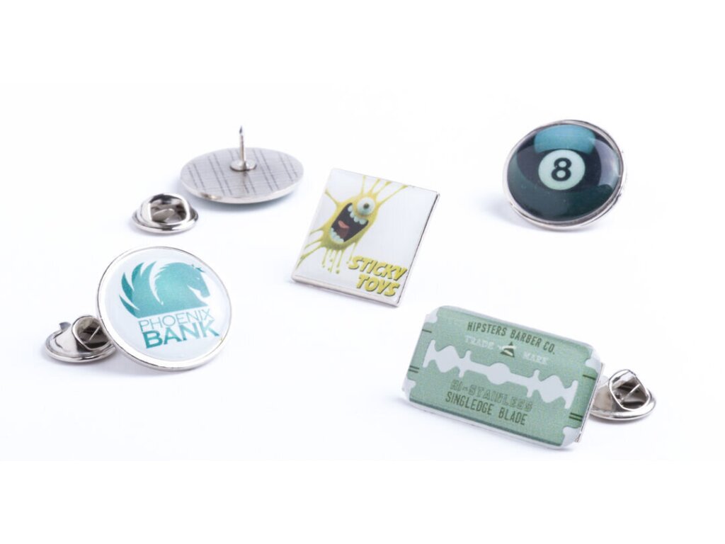 Pin Formix personalizado 3x3 gota resina acabado premium