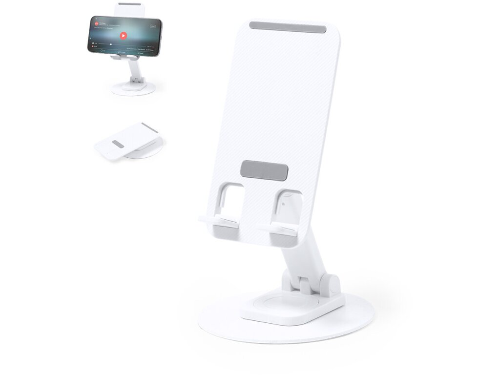Soporte Marxel aluminio regulable móvil tablet plegable