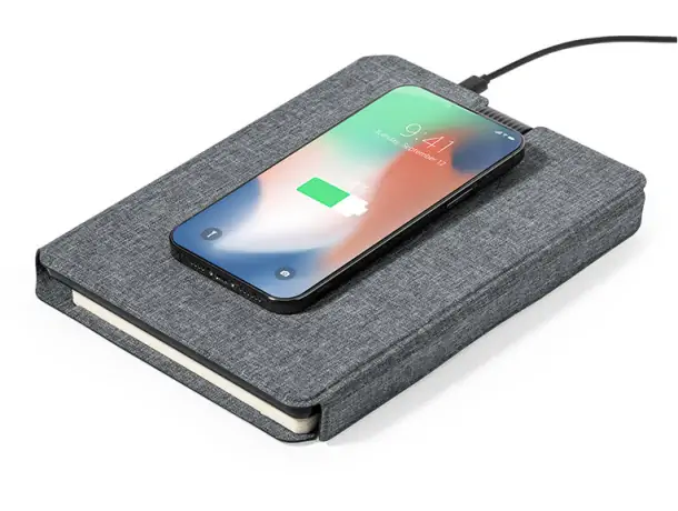 Bloc Morrison RPET cargador inalámbrico 10W batería 5000mAh