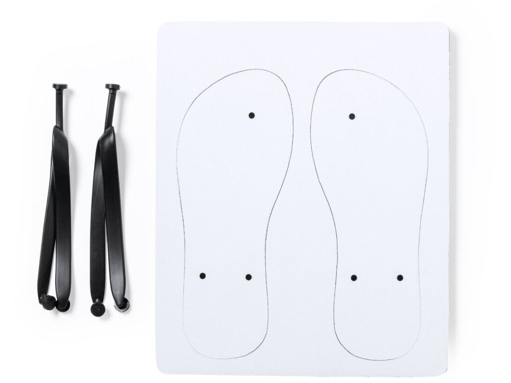 Chanclas Badrak sublimables con suela EVA y tiras PVC